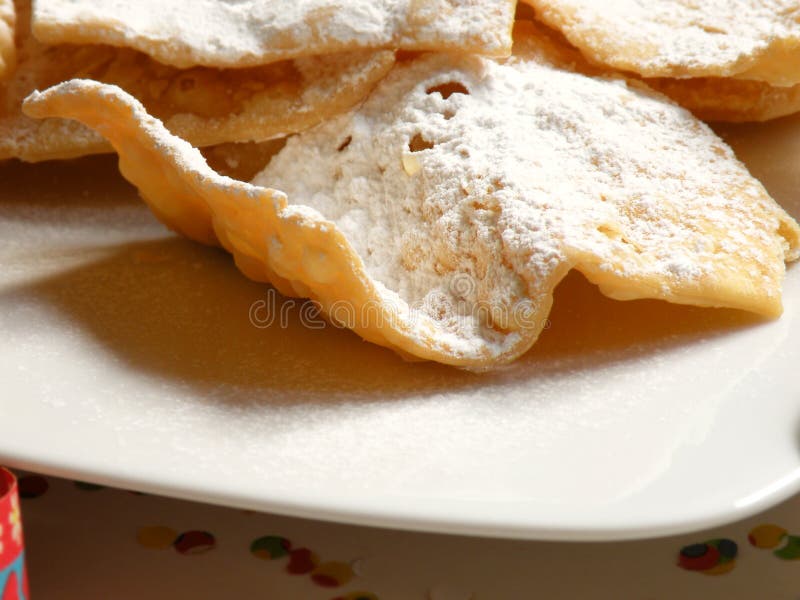 Festive Dessert and Confetti Stock Photo - Image of celebrate, ribbon ...