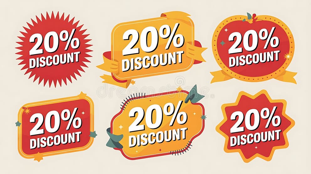 Festive Discount Labels Stock Illustrations – 1,097 Festive Discount ...