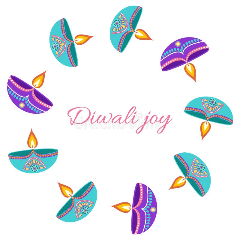 Diwali Celebration Frame Stock Illustrations – 2,285 Diwali Celebration ...