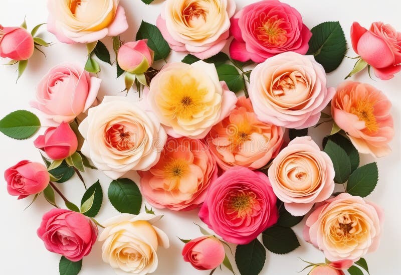 English Rose Background Stock Illustrations – 5,352 English Rose ...