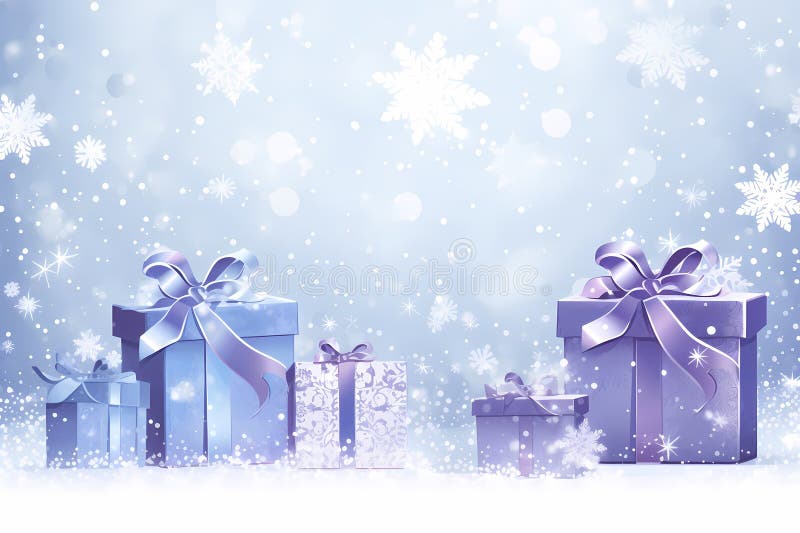 Christmas Gifts and Presents Abstract Graphics Background Stock ...