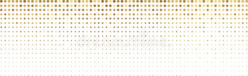 Festive Gold Fading Halftone Dots Wide Pattern Texture Background Stock ...