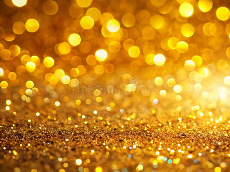 Festive Gold Glitter Background Sparkling Sequin Texture for Design ...