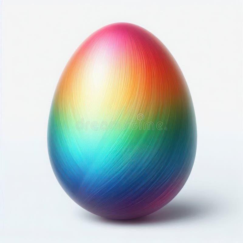 Festive Gradient Easter Egg Stock Illustration - Illustration of warm ...