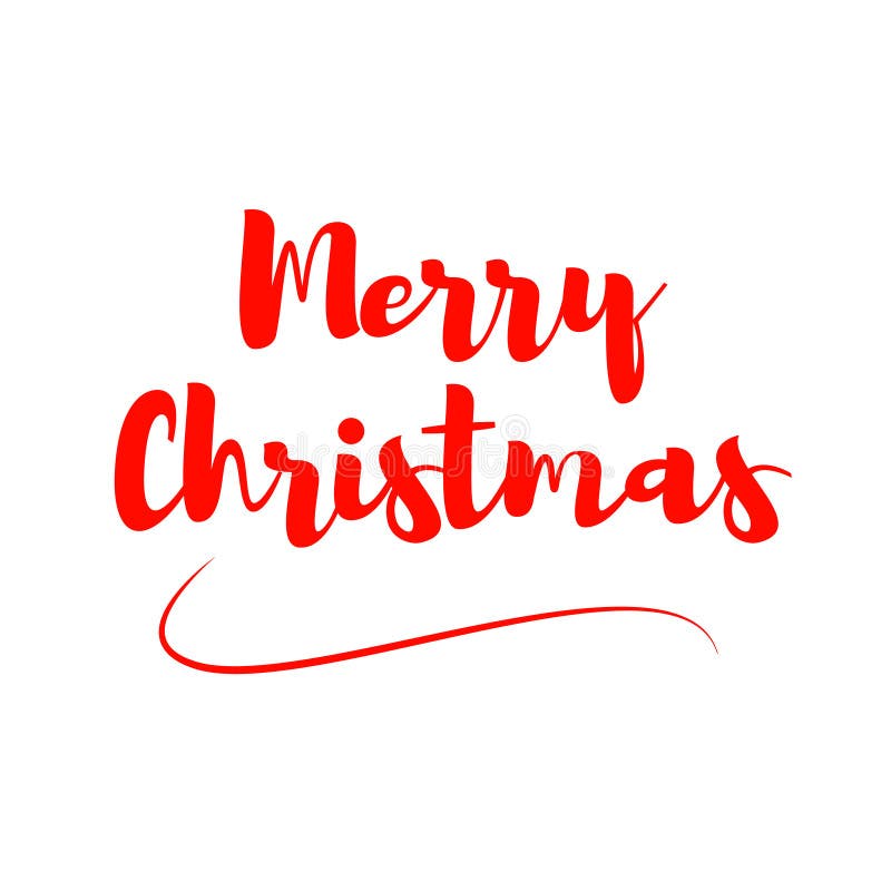 Festive Hand Drawn Lettering. Vector Illustration. Stock Vector ...