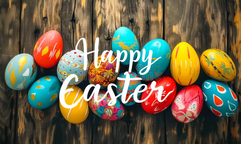 Cursive Easter Happy Stock Illustrations – 535 Cursive Easter Happy ...