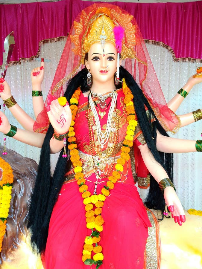 Devi maa stock image. Image of india, festive, devi - 101001115