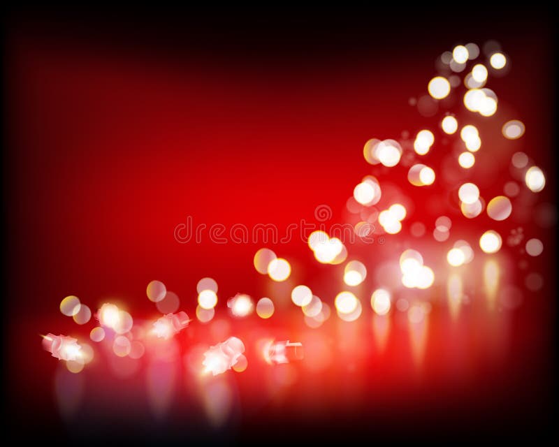 Festive Lights. Vector Illustration. Stock Vector - Illustration of ...