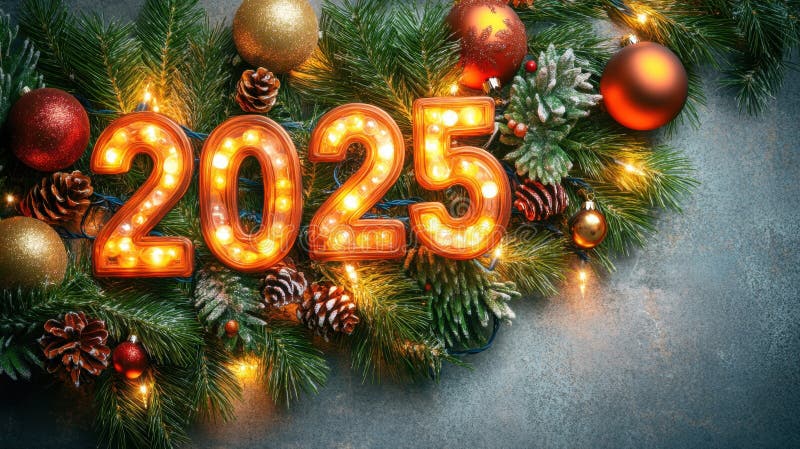 Festive 2025 New Year Images â€“ Glittering Gold, Party Confetti, and ...