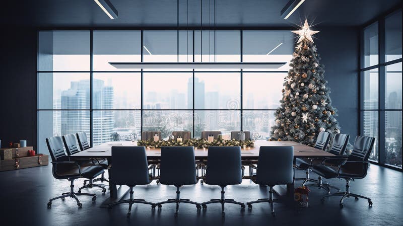 Festive Office Decor: Holiday Decorations Creating a Cheerful and ...