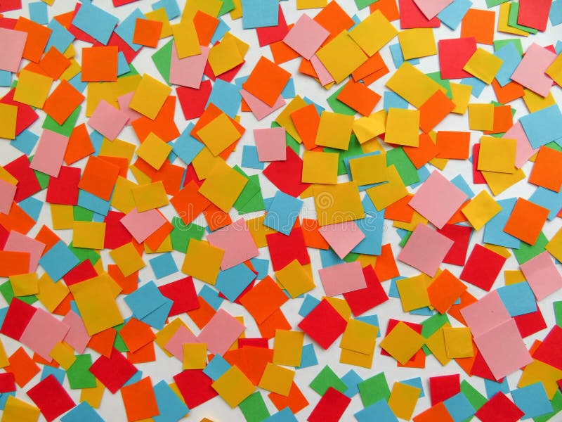 Square confetti background stock image. Image of multicolor - 103457325