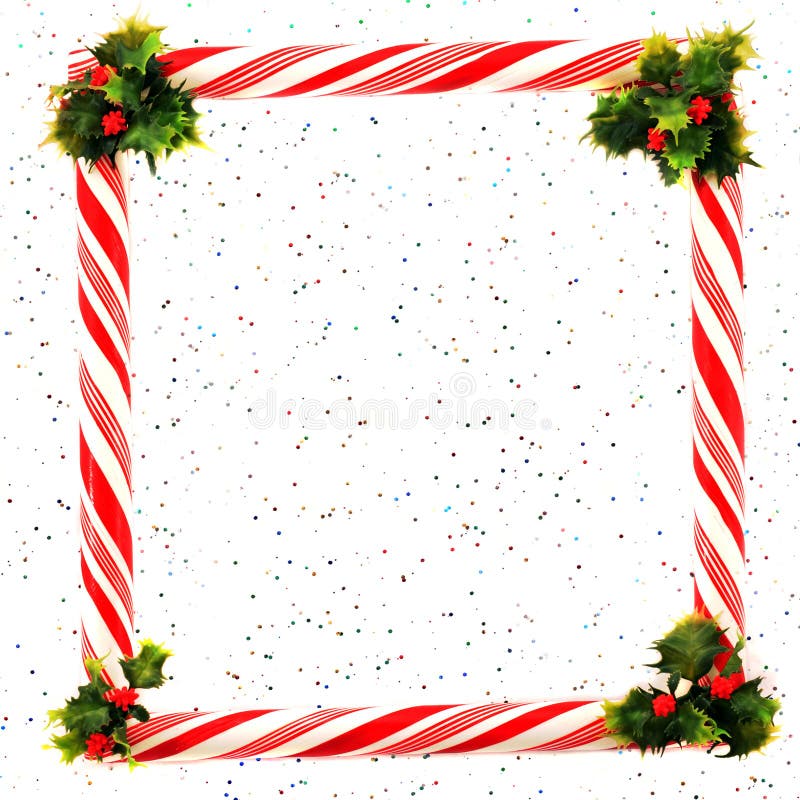 Peppermint Border Clipart