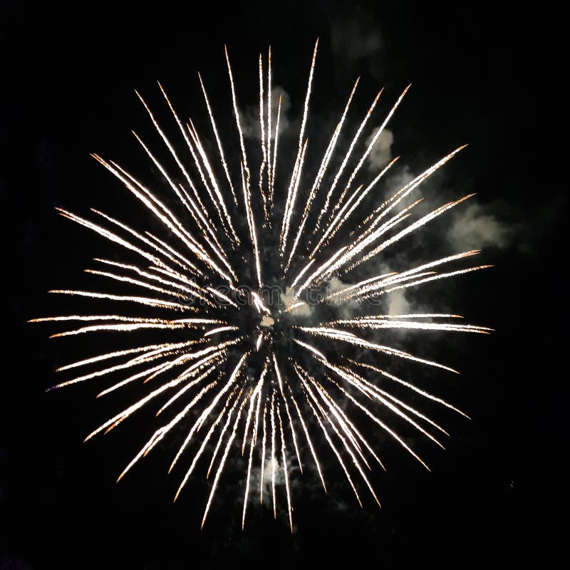 Festive Real Firework on Black Background for Overlay Blending Mode of ...