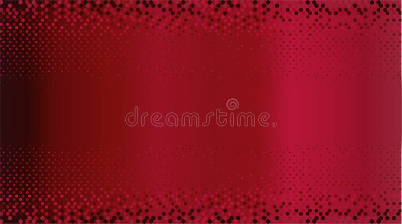 Festive Red Fading Halftone Dots Wide Pattern Texture Background Stock ...
