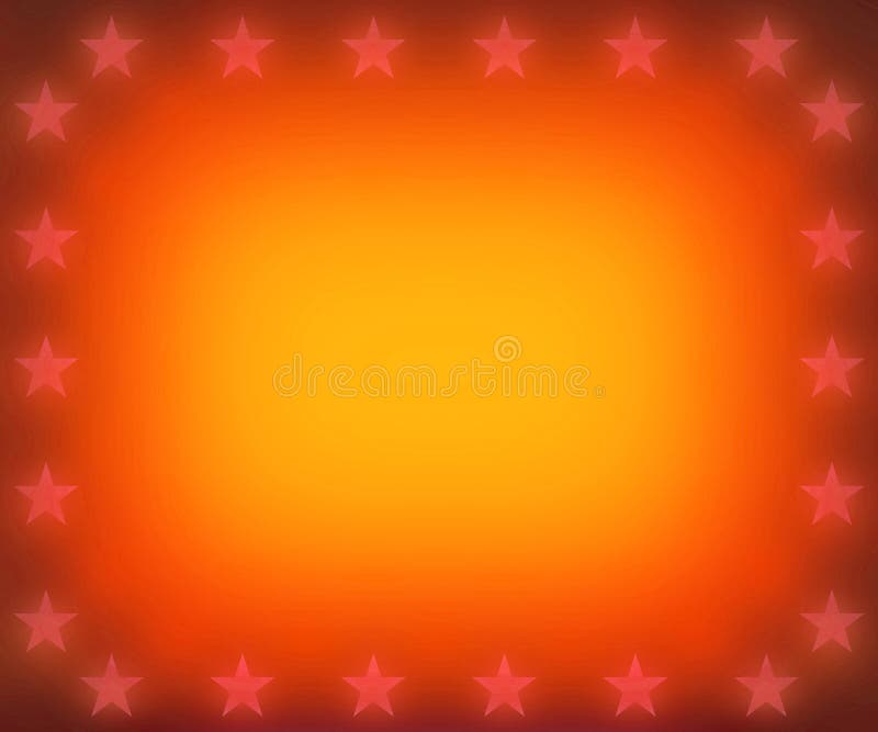 Orange stars pattern stock illustration. Illustration of yellow - 99609057