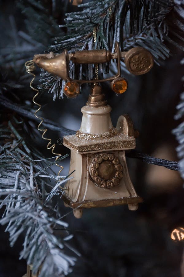 Festive Retro Christmas Background Stock Photo - Image of lights, toys ...