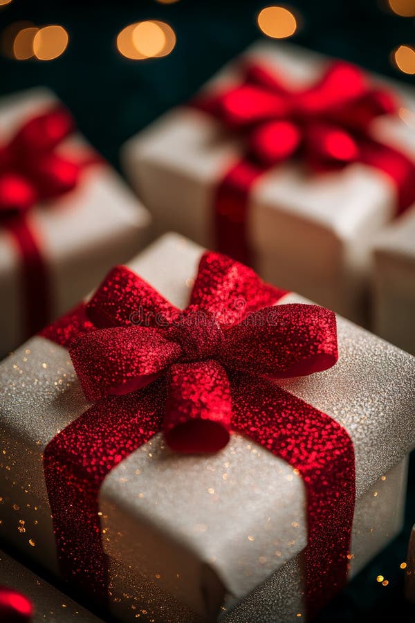 A Festive Scene Filled with Sparkling Lights Showcases an Array of ...