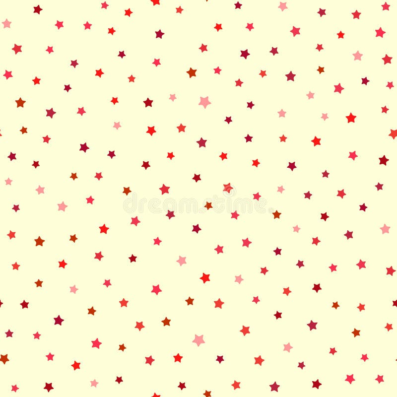 Festive Seamless Pattern with Colored Stars. Stock Vector ...