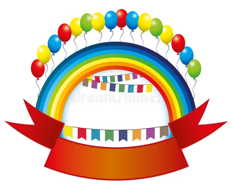 Festive sign. stock vector. Illustration of birthday - 39721604