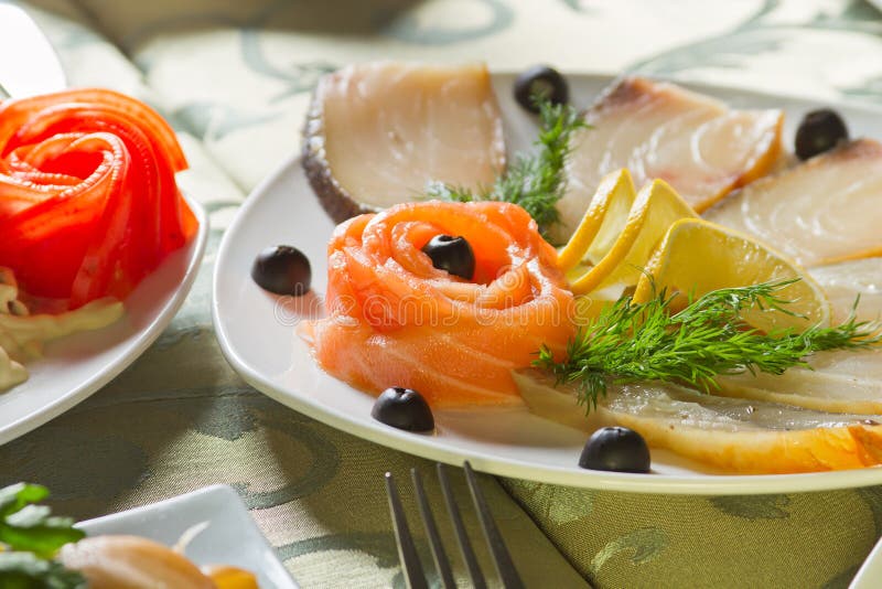 Festive snack stock image. Image of plate, eating, dining - 36200631
