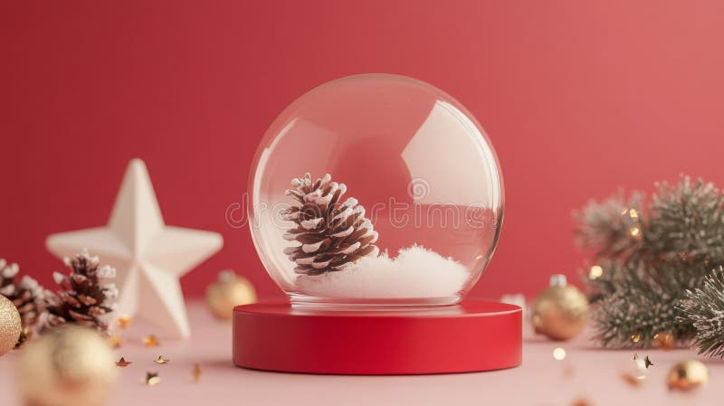 Winter Wonderland Snow Globe Festive Holiday Decor Enchanting Displays ...