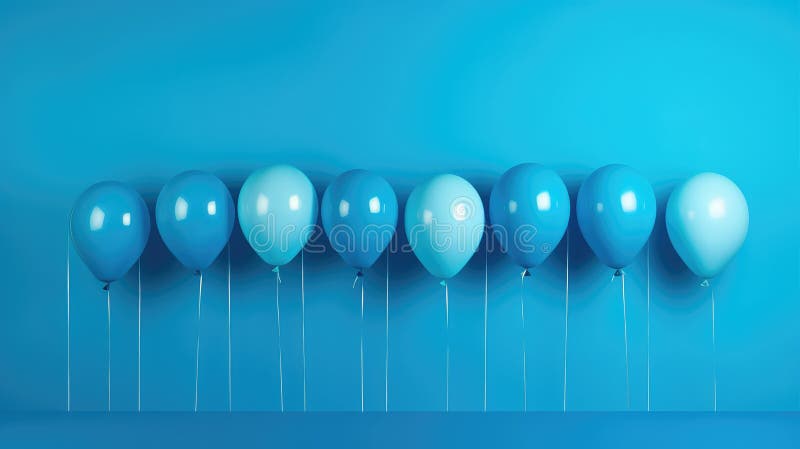 Festive Solid Blue Background Stock Illustration - Illustration of ...