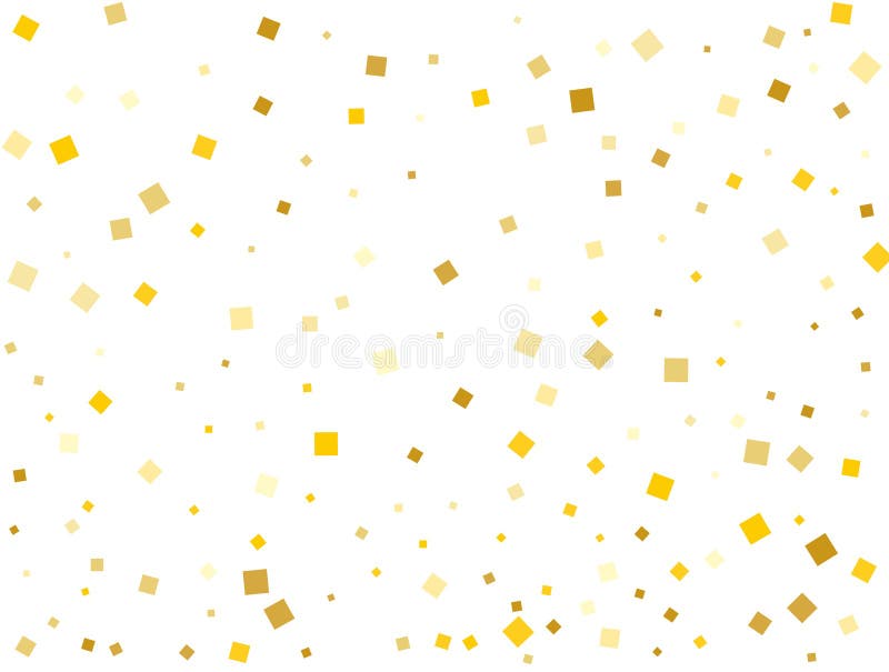 Festive Square Confetti. Vector Illustration Stock Vector ...