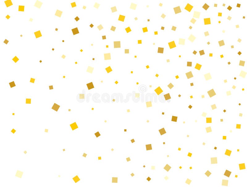 Festive Square Confetti. Vector Illustration Stock Vector ...