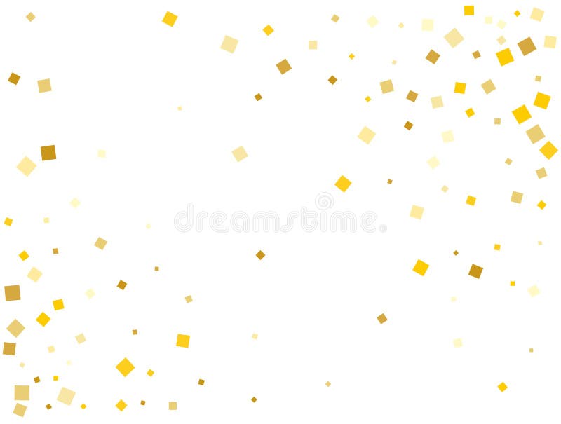 Festive Square Confetti. Vector Illustration Stock Vector ...
