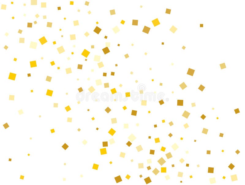 Festive Square Confetti. Vector Illustration Stock Vector ...