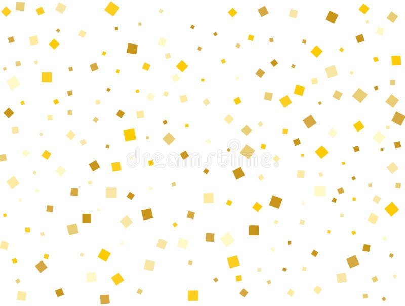 Festive Square Confetti. Vector Illustration Stock Vector ...