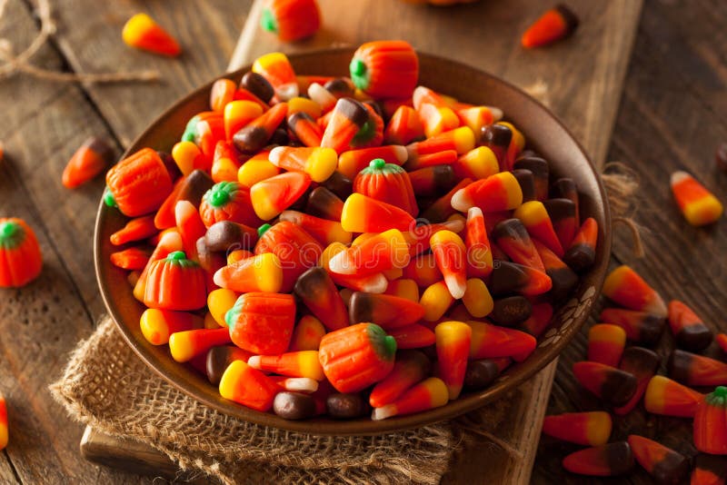 Festive Sugary Halloween Candy Stock Image - Image of confection ...