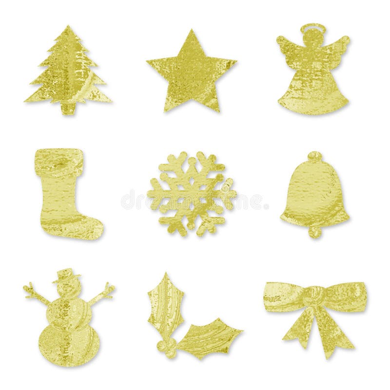 Festive Symbols - Gold stock photo. Image of faith, christian - 16796530