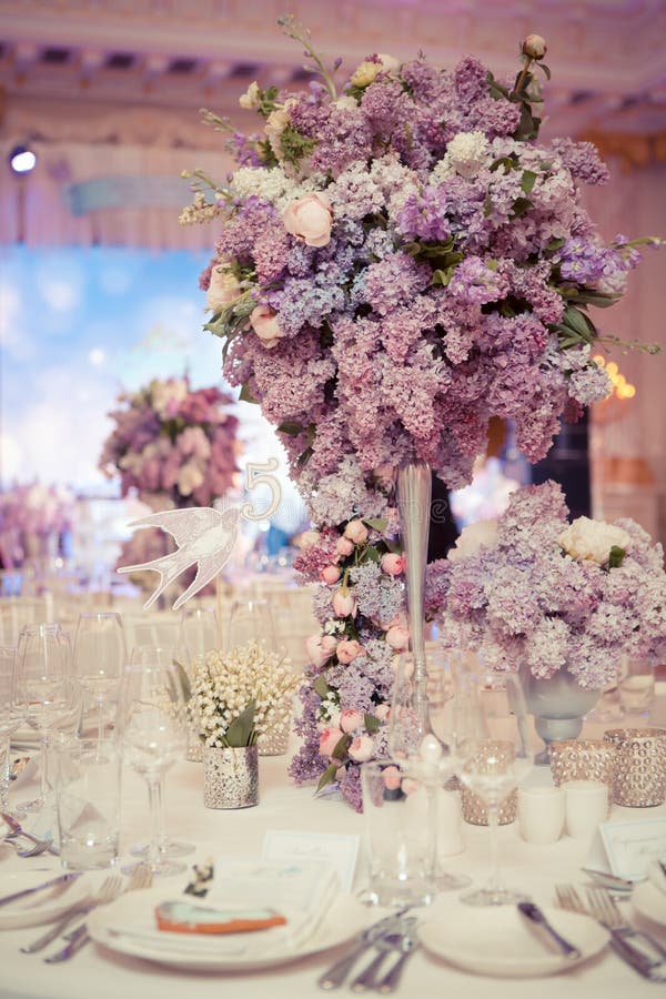 Lilac Wedding Centerpieces Pinterest