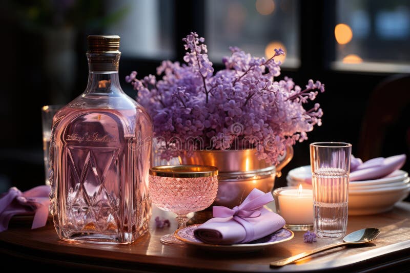 Festive Table Dressing in Spring Colors,ready for Event Celebration ...