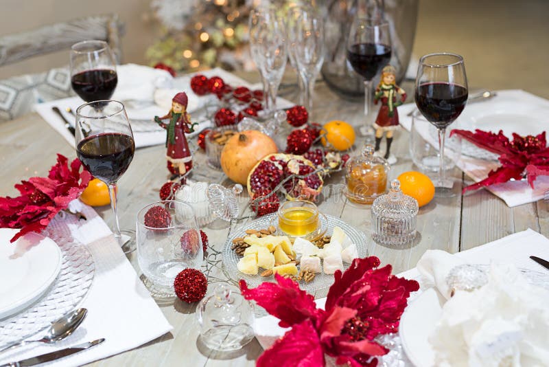 Festive Table Setting, Table Setting Stock Photo - Image of supper ... Festive Table Setting, Table Setting Stock Photo - Image of supper ...