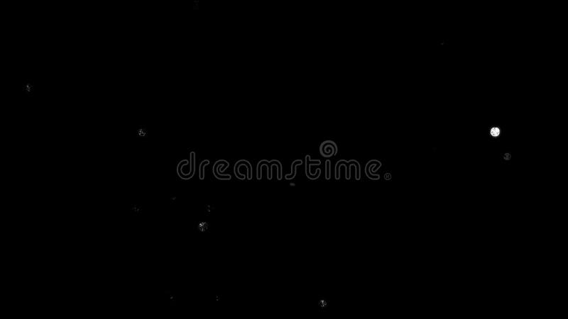 Festive White Flowing Circles with Error Broken Effect Hacking ...