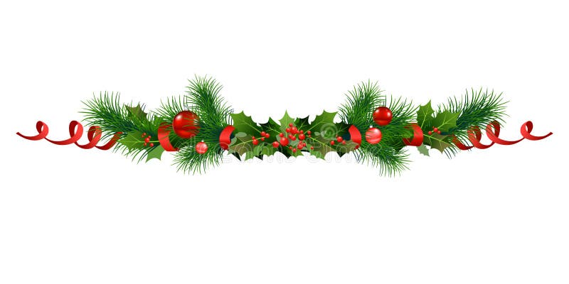 Festlig ram för jul vektor illustrationer. Illustration av element ...