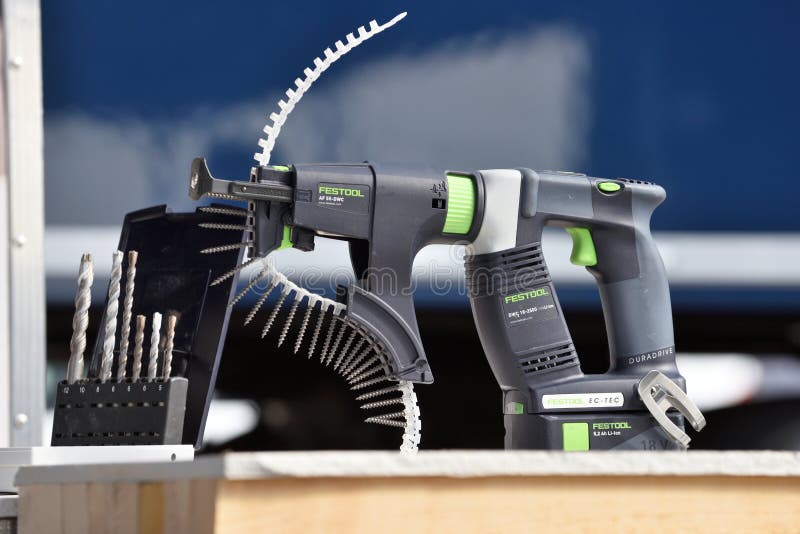 Festool power tools editorial stock image. Image of germany - 146554954