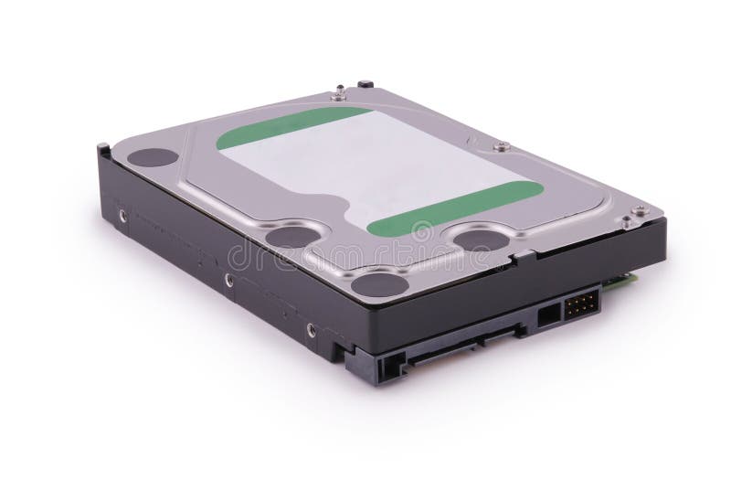 Festplatte Des Computers (Beschneidungspfad) Stockfoto - Bild von ...