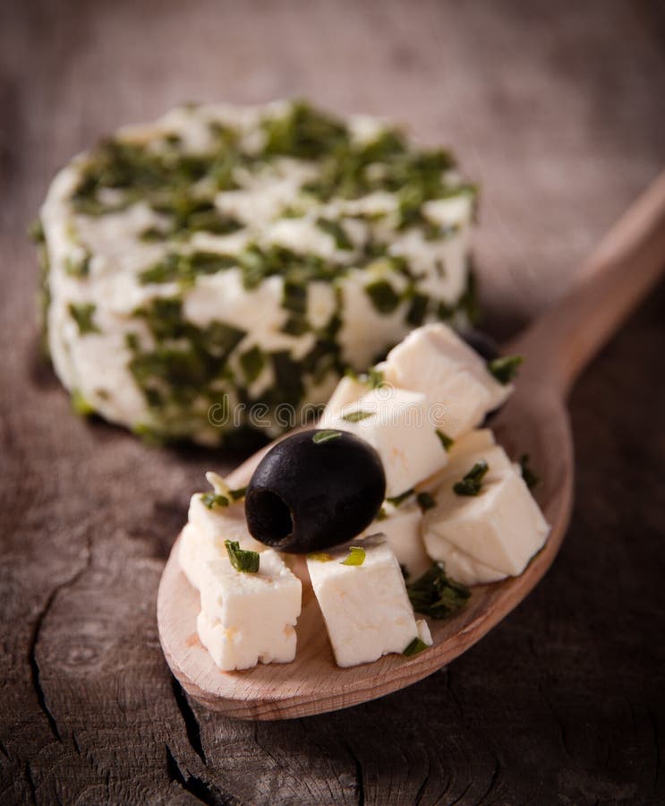 Feta cheese stock image. Image of cheese, feta, buffet - 26742937