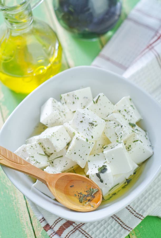 Feta cheese stock image. Image of antipasti, freshness - 35820905
