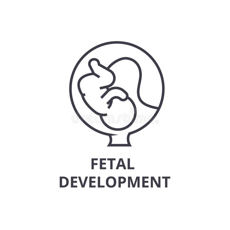 Sex Symbol with Fetal Baby Logo Design Stock Vector - Illustration of ...