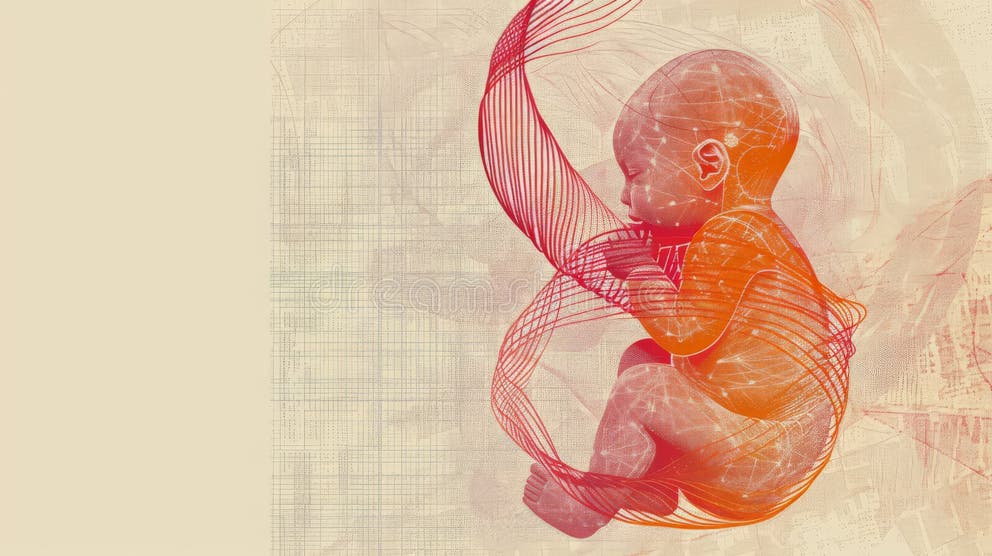 Fetal Development Visualized with Abstract Graphics and Calculations ...