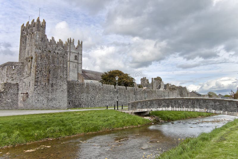 Fethard Abbey in Co. Tipperary, Ireland. Stock Photo - Image of place ...