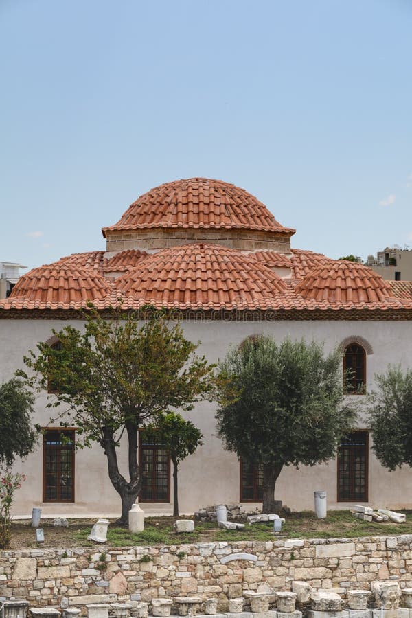 Fethiye Mosque Athens, Greece Stock Photo - Image of building, greece ...