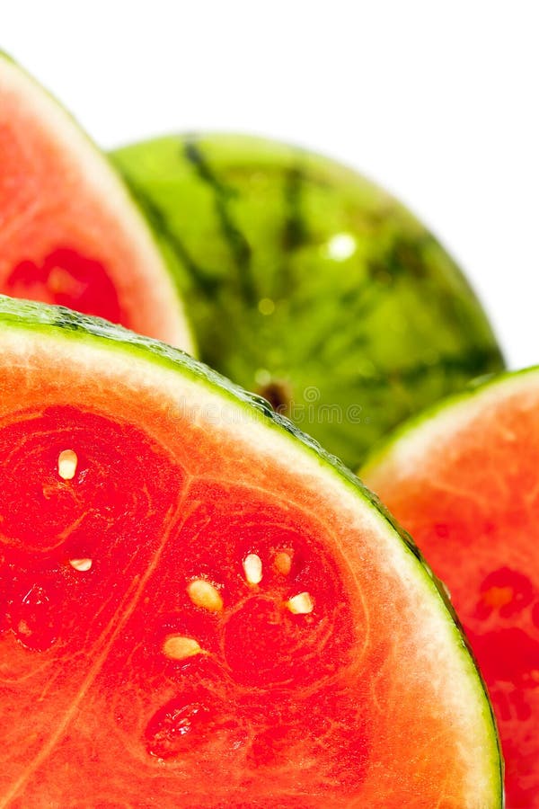 Fetta dell'anguria immagine stock. Immagine di fette - 42689565