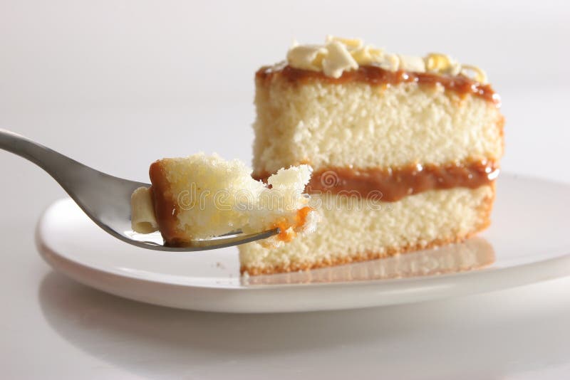 Una Fetta Di Torta a Strati Immagine Stock - Immagine di celebrazione ...