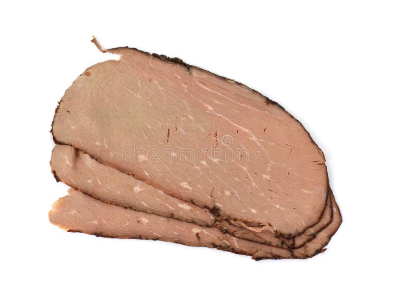Fette del manzo di arrosto fotografia stock. Immagine di nutrizionale ...