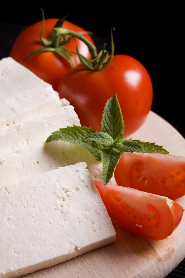 Fette Di Formaggio Di Feta Fresco Immagine Stock - Immagine di alimento ...